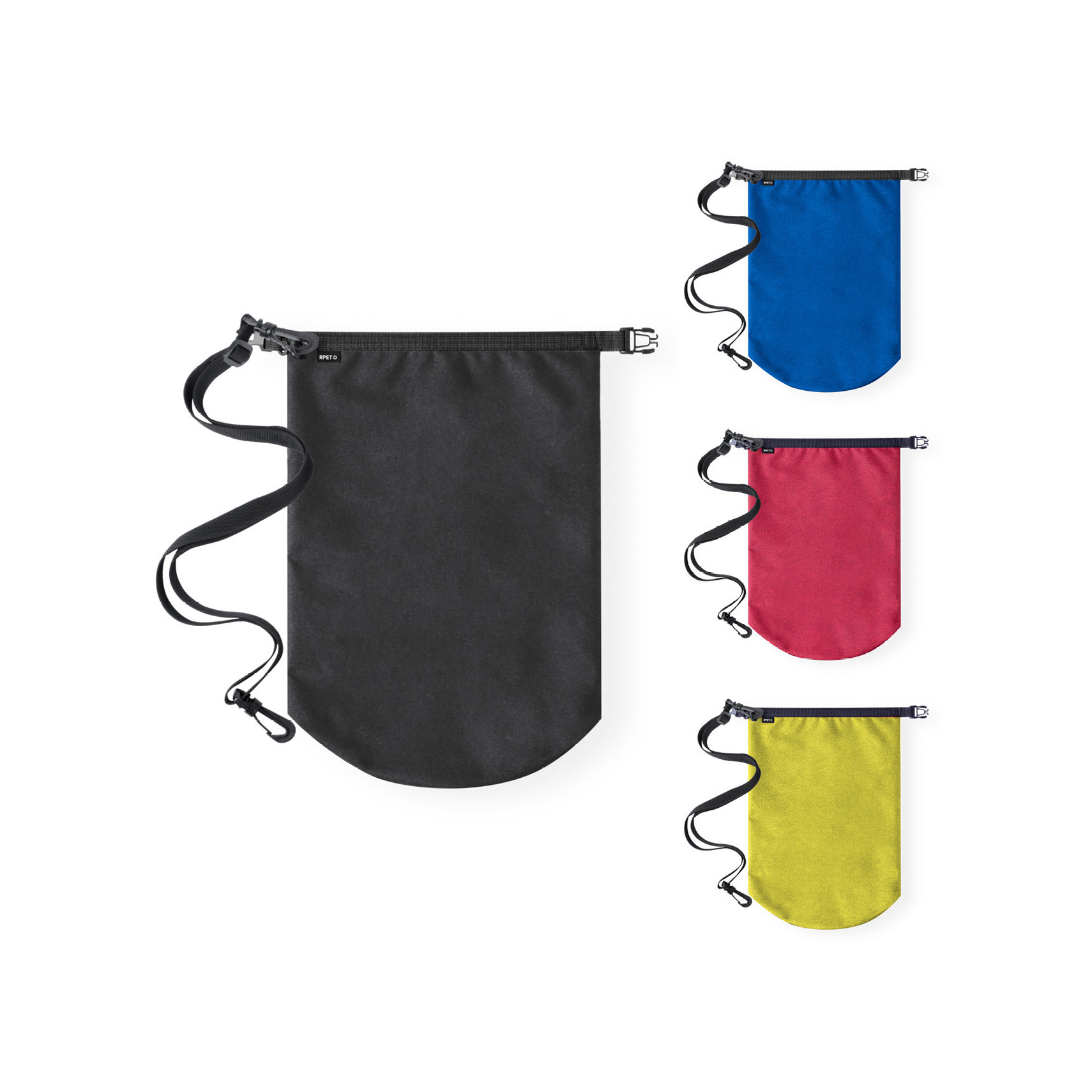 Sac Étanche en Plastique Recyclé 10L - Durable et Personnalisable